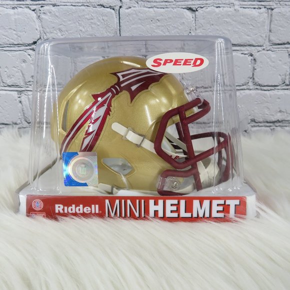 riddell | Accents | Florida State Gold Speed Mini Helmet | Poshmark